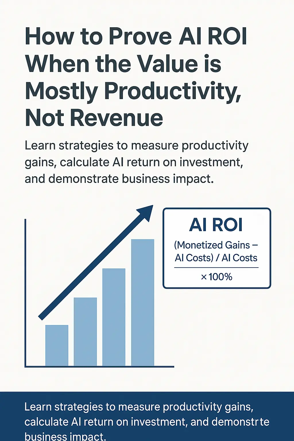 How to Prove AI ROI When the Value is Mostly Productivity, Not Revenue ...